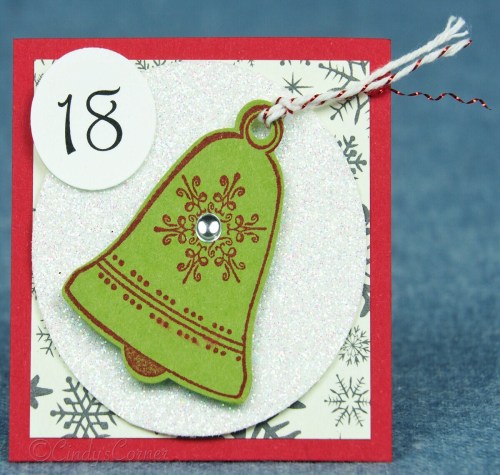 Advent Calendar – Countdown to Christmas ~ Day 18 – Cindy's Corner