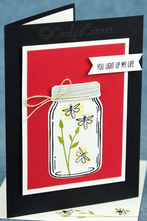 You Light Up My Life – Fireflies in a jar – Cindy's Corner
