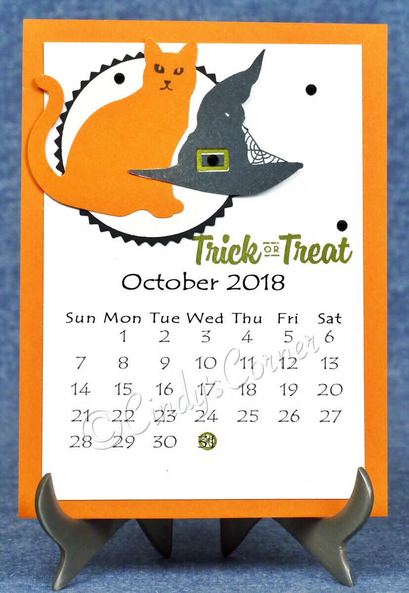 Colorful Seasons Calendar ~ Part 4 – Cindy's Corner