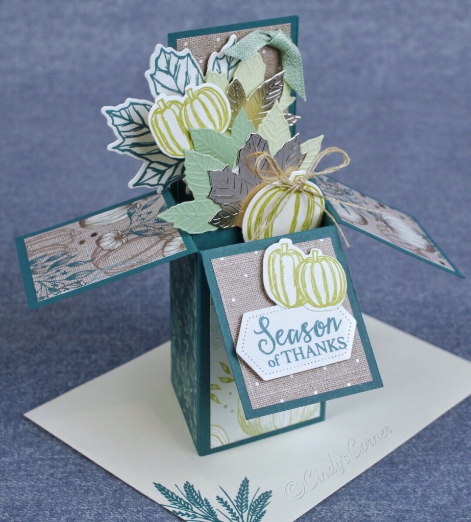 Gather Together Box Card ~ Video Tutorial – Cindy's Corner