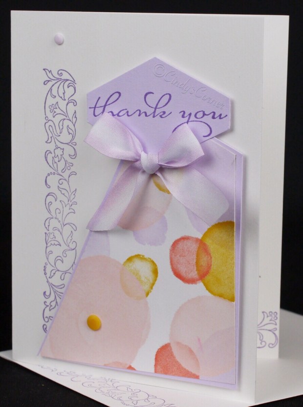 Playing with Patterns ~ 4 cards from 6 x 6 piece of DSP – Cindy's Corner