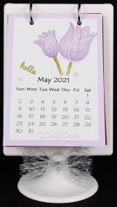 Flip over calendar ~ May – Cindy's Corner