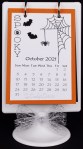 Flip over calendar ~ Spooky October – Cindy's Corner