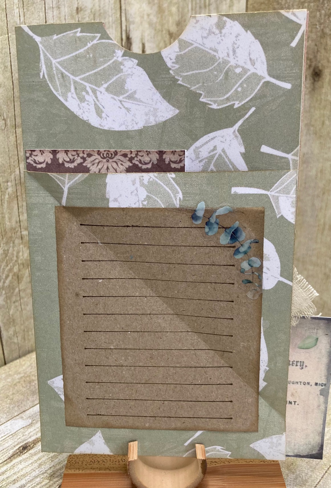Continuing My Junk Journal Journey ~ Multi-Tag Pocket – Cindy's Corner
